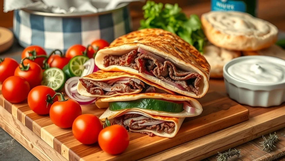 Äkta grekisk gyros recept hemma | Materialnetto.se