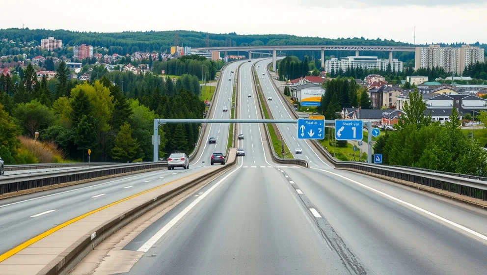 Södertälje Stockholm avstånd och restid | plankorsningar