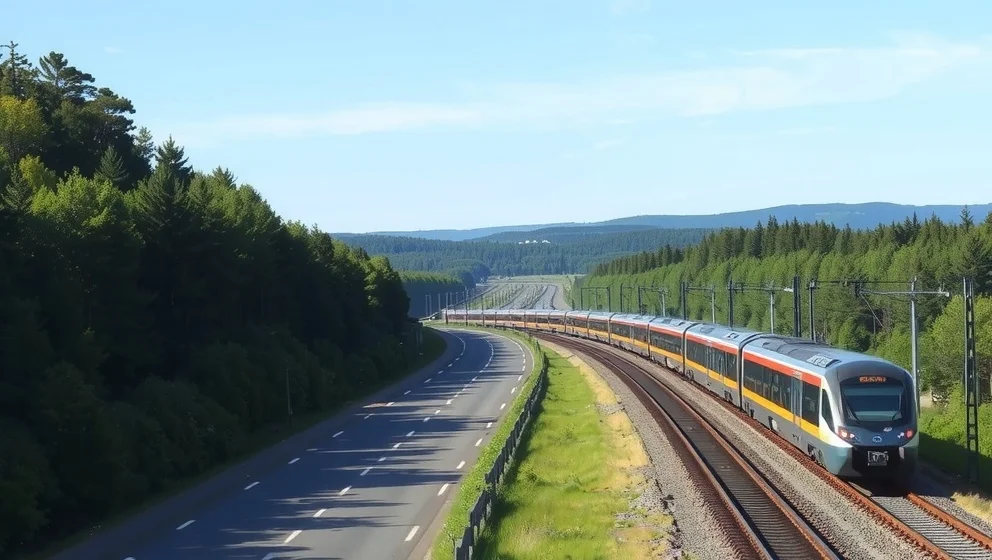 Stockholm Karlstad avstånd och restid | plankorsningar
